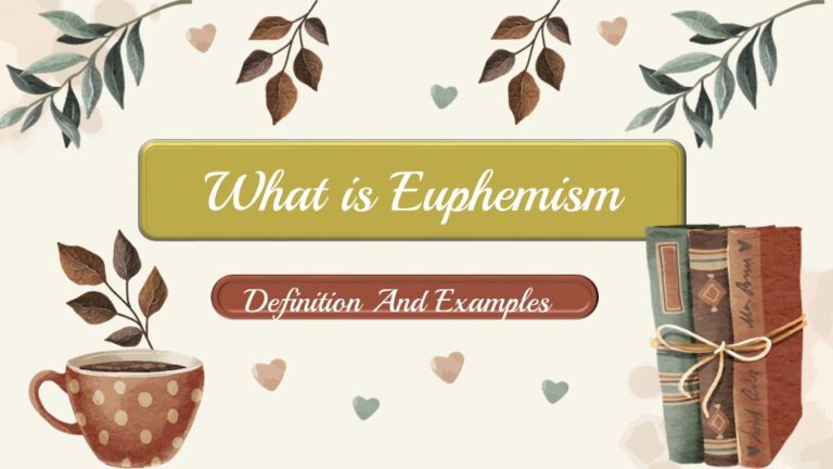 What is Euphemism Definition And Examples
